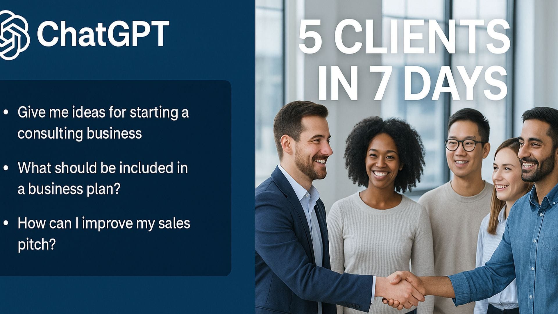 Use ChatGPT to Get Your First 5 Clients: Complete Guide